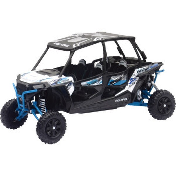NEW RAY TOYS POLARIS RZR XP4 TURBO 1:18 SCALE (WHITE LIGHTNING ...