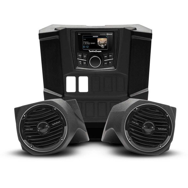 Rockford Fosgate 15-17 Polaris Ranger Stereo and Front Lower Speaker ...