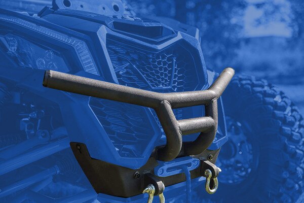 Super ATV Can-Am X3 Winch Ready Front Bumper (Black) | United Motorsports